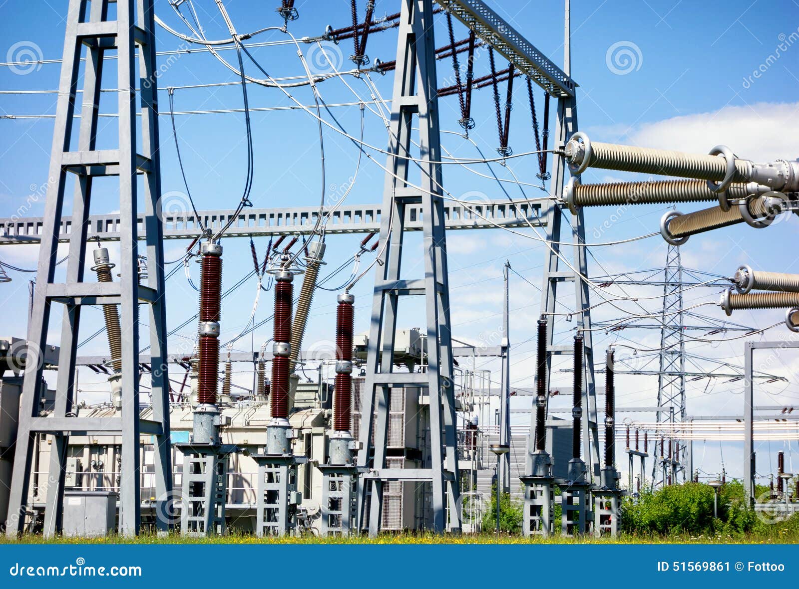 Power station stock image. Image of structure, electric - 51569861