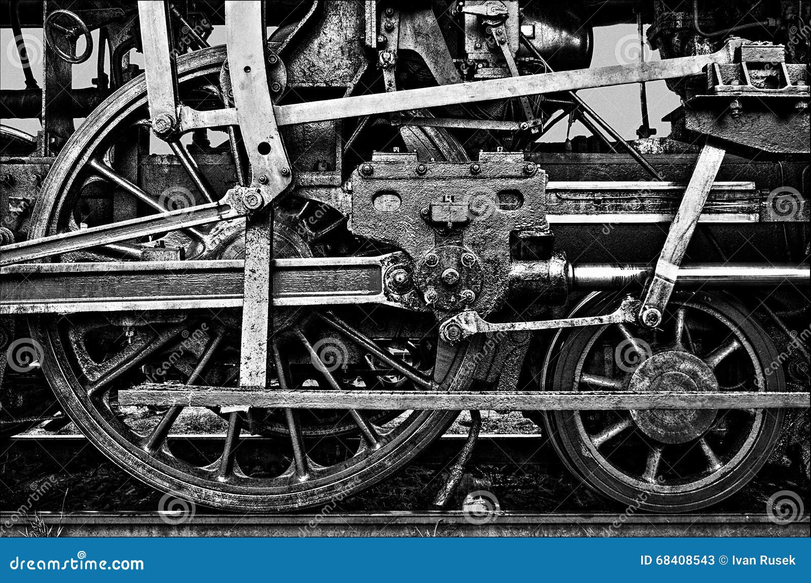 Power of the Steam Machines Stock Image - Image of oldtimer ...