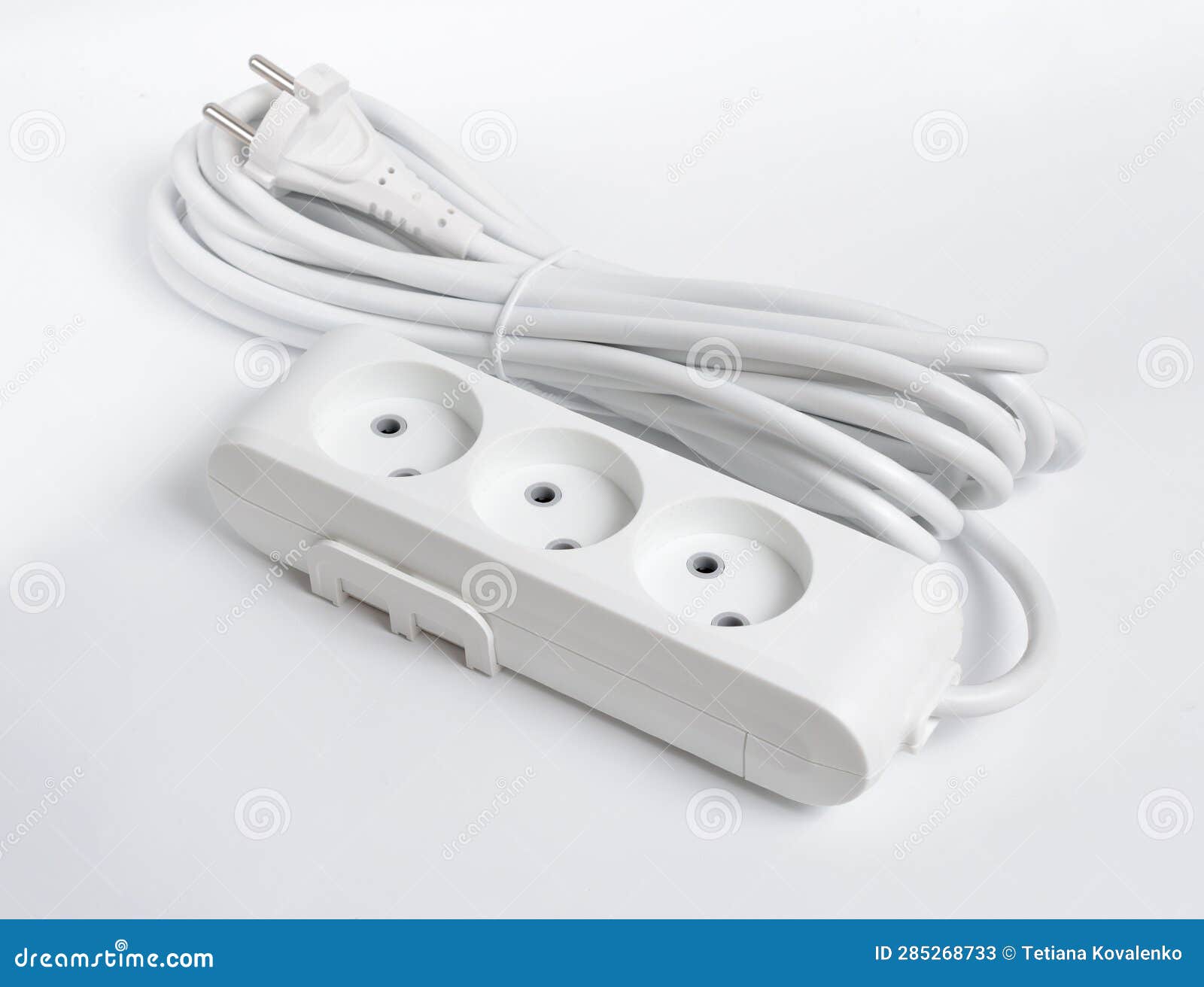 A Power Strip with Individual Switches for Each Socket Stock Image ...