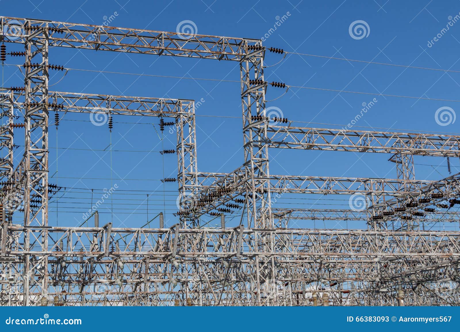 Power structure stock image. Image of resistors, black - 66383093