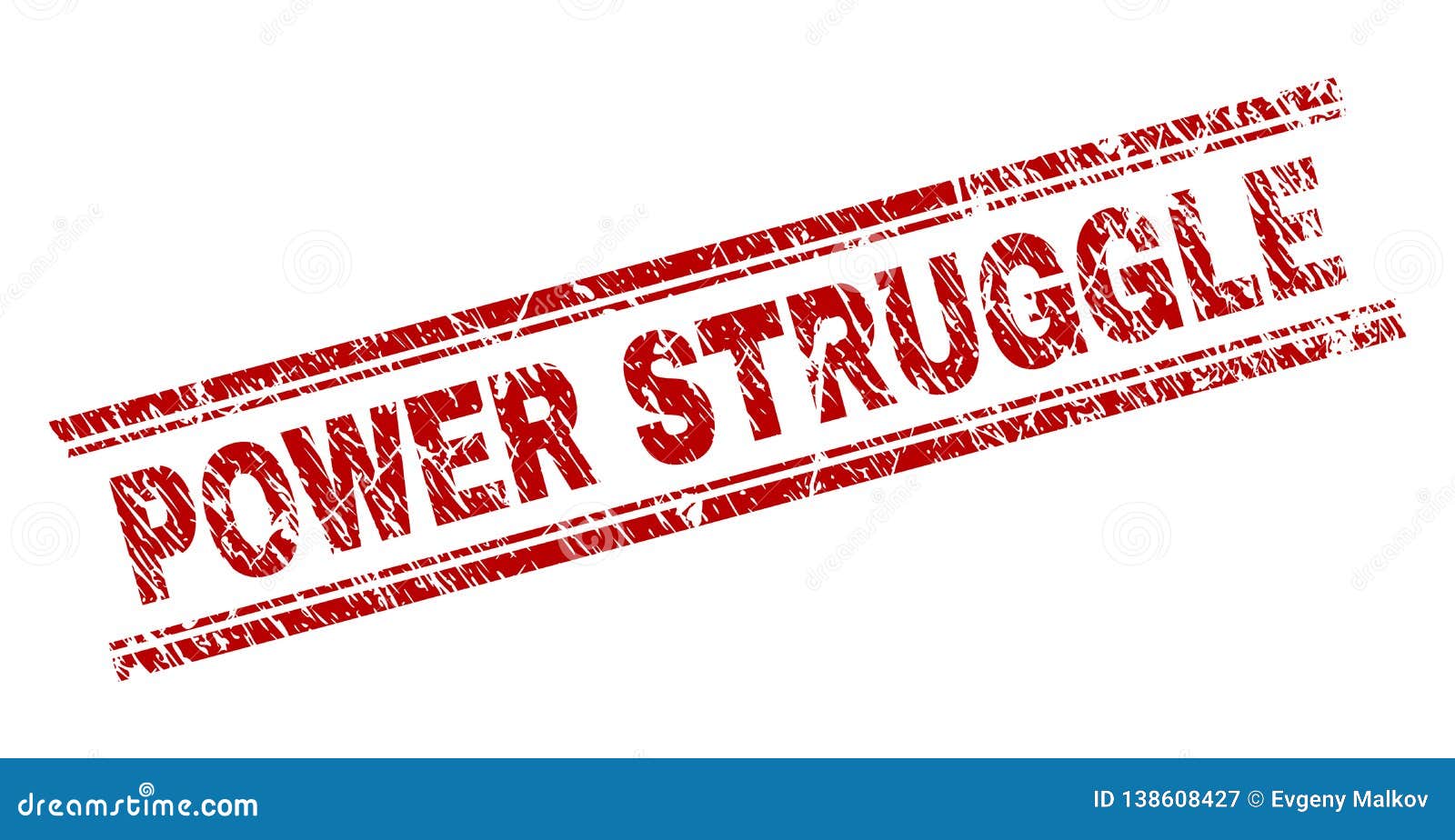 Grunge Textured POWER STRUGGLE Stamp Seal Stock Vector - Illustration ...