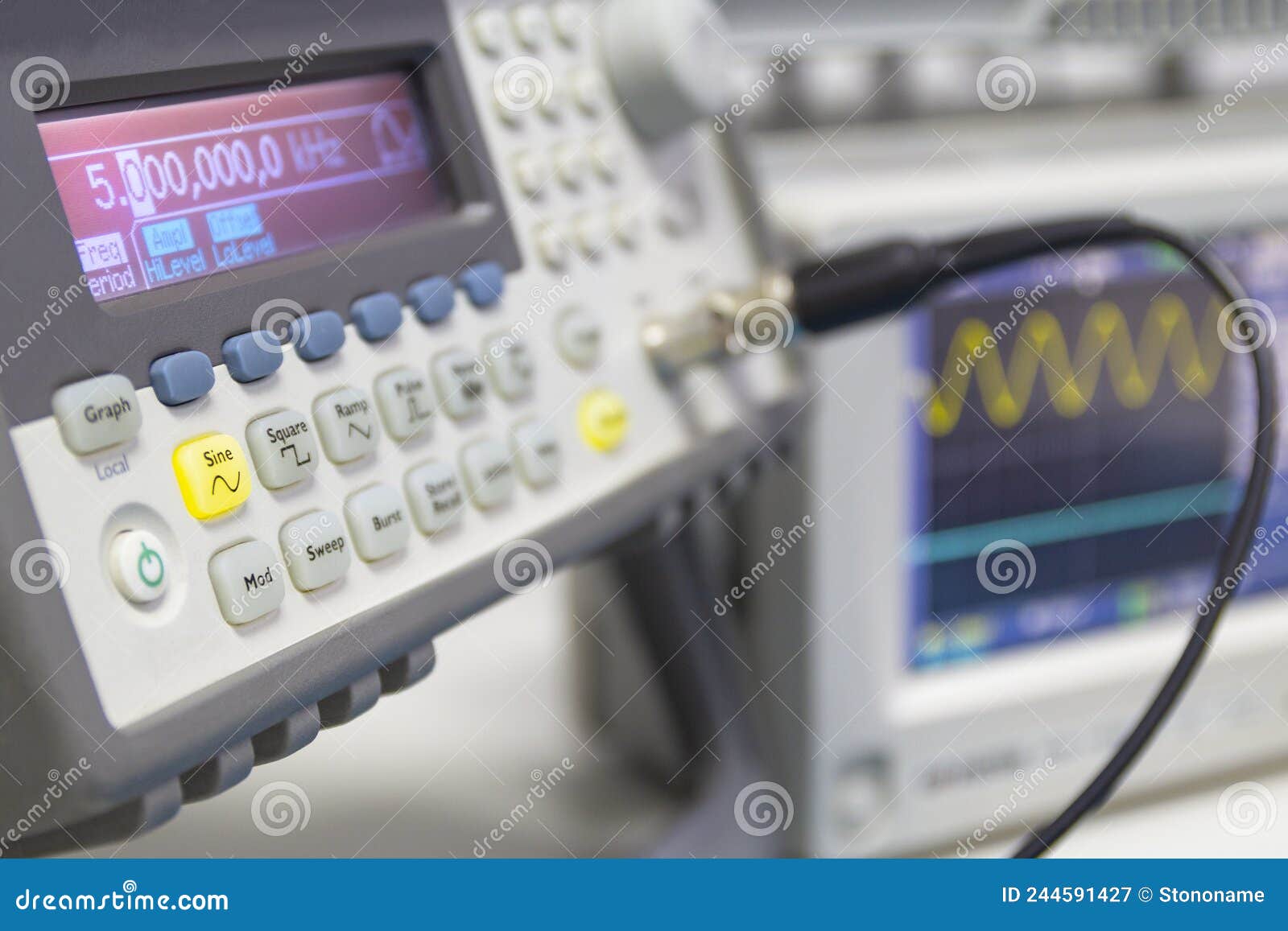 Power Supplies and Electronic Measuring Devices in the Laboratory Stock ...