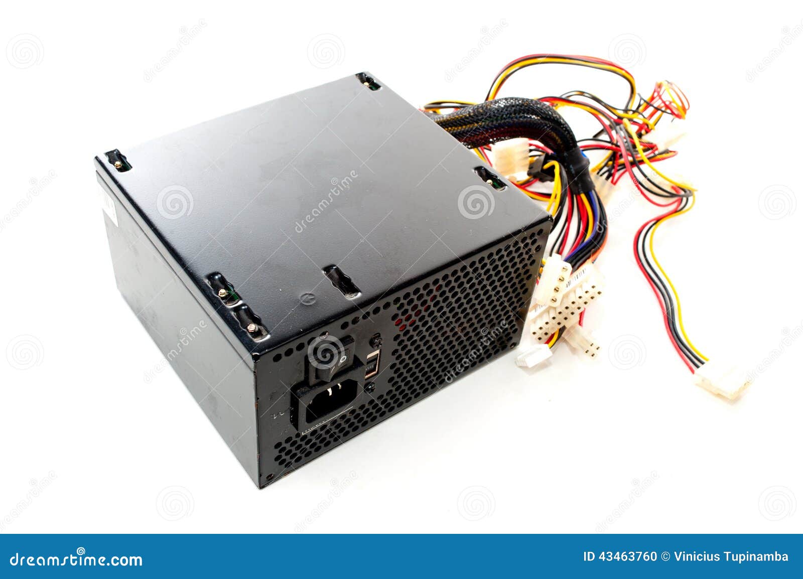 Power Supply stock photo. Image of hardware, cable, power - 43463760