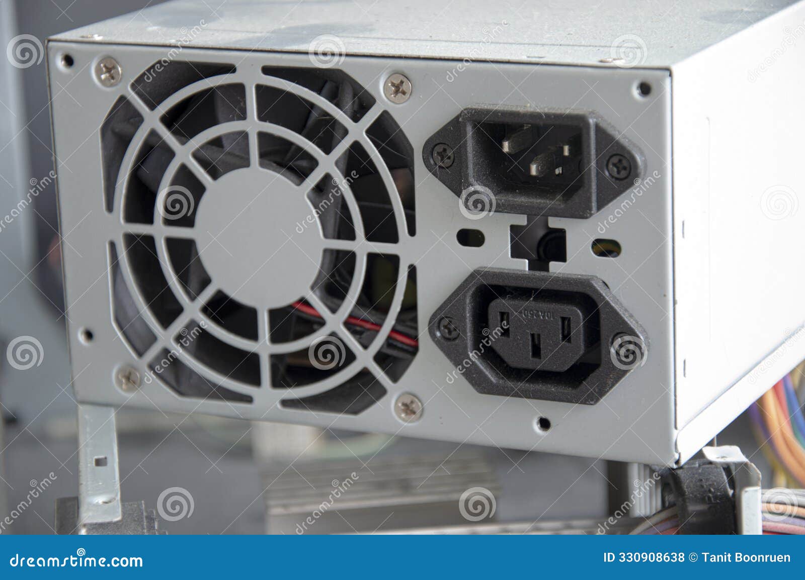 Power Supply of Computers that are Old Stock Photo - Image of dirty, power: 330908638