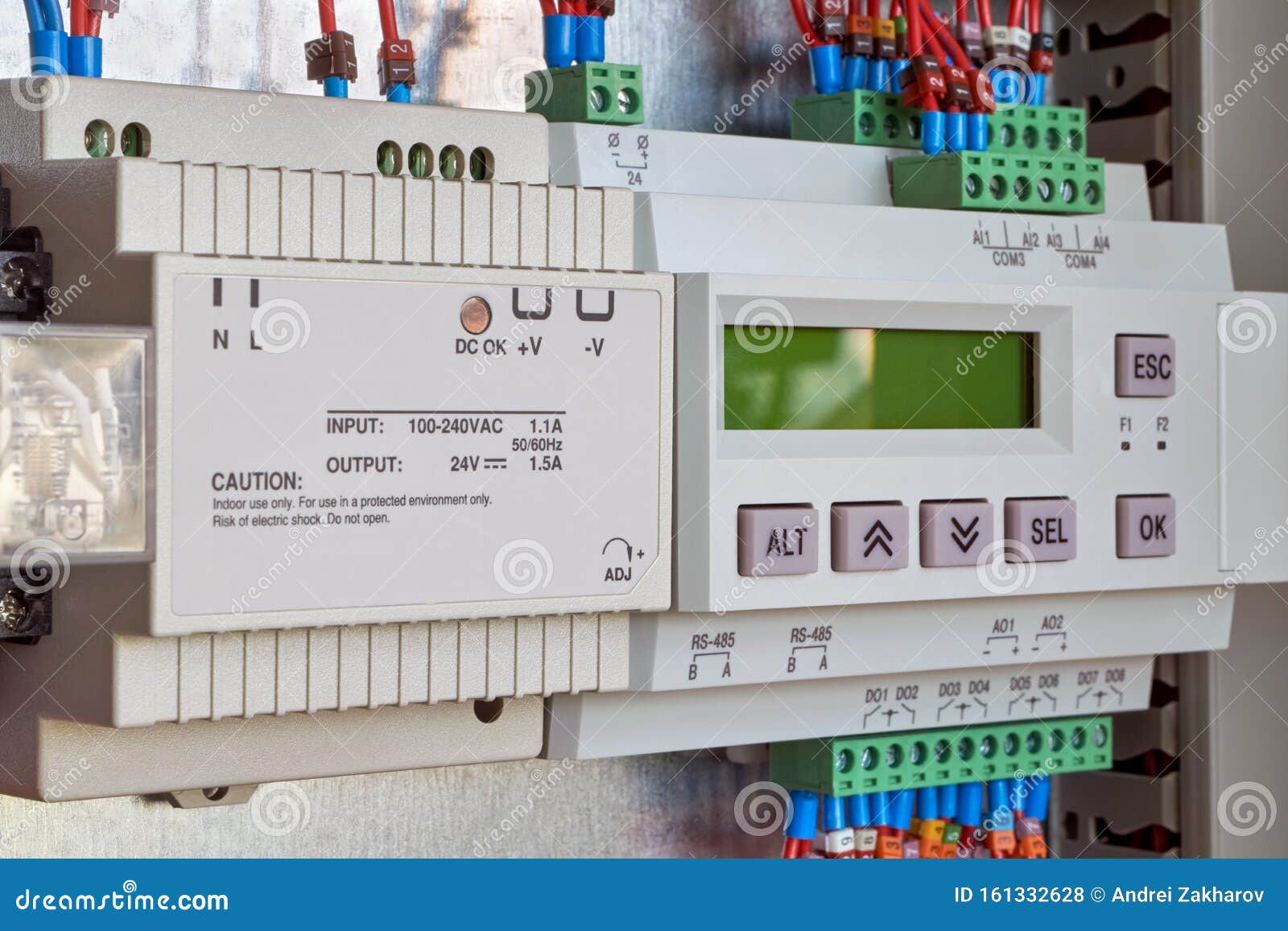 Power Supply and Controller for Remote Control in Electrical Cabinet ...