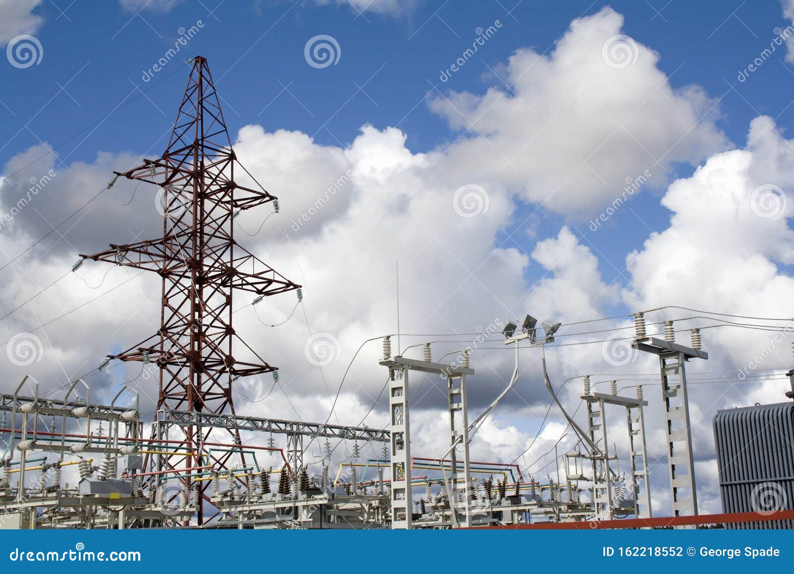 Power Supply. Energy and Power Stock Photo - Image of detail, high ...