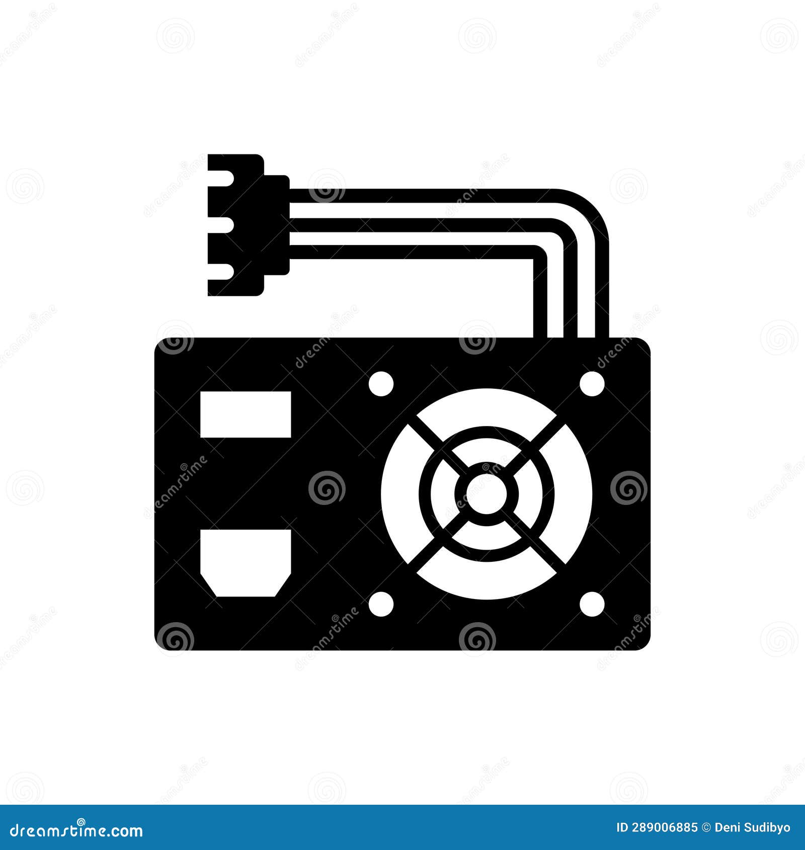 Power Supply Icon Vector Design Templates Simple and Modern Stock ...