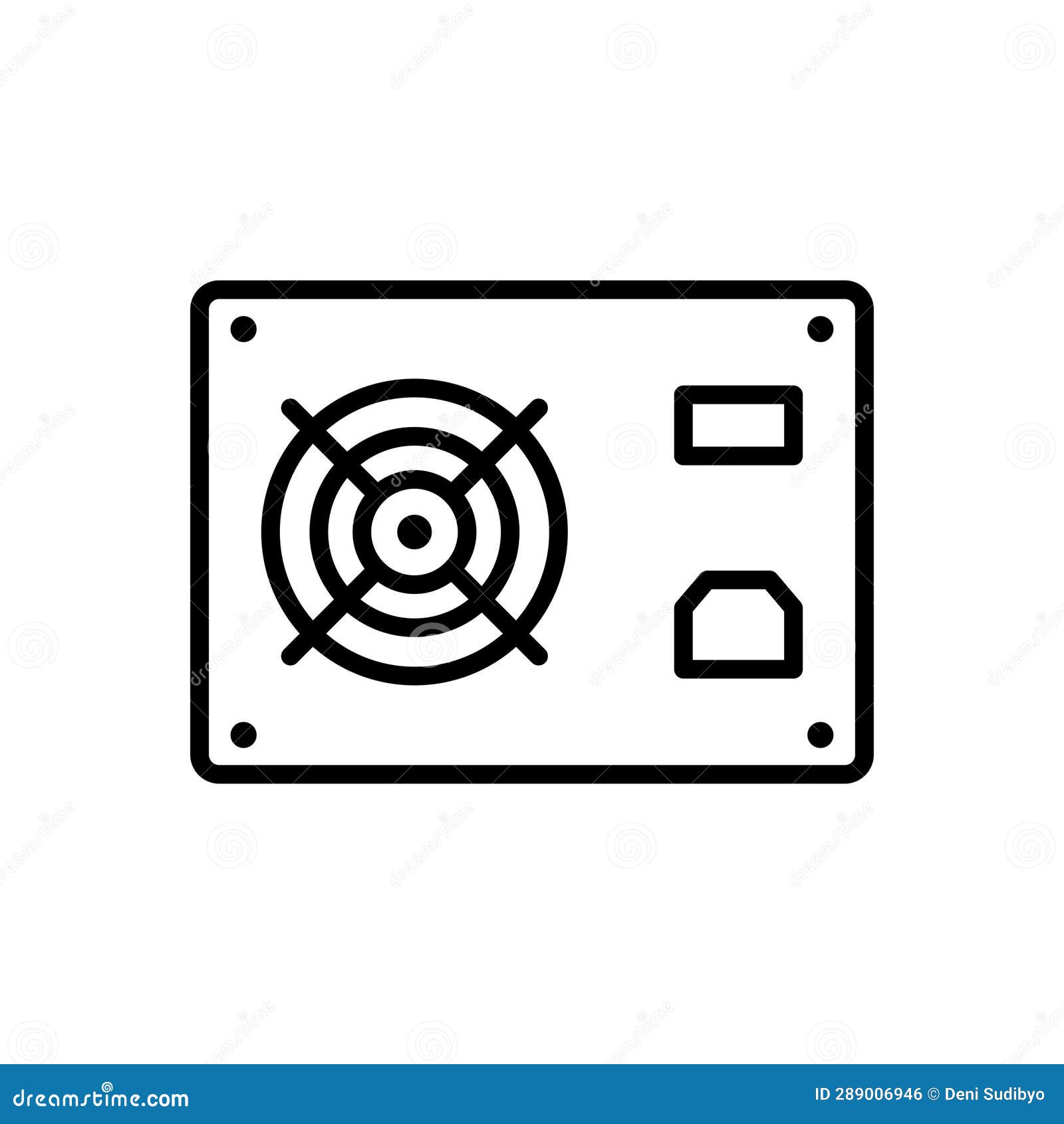 Power Supply Icon Vector Design Templates Simple and Modern Stock ...