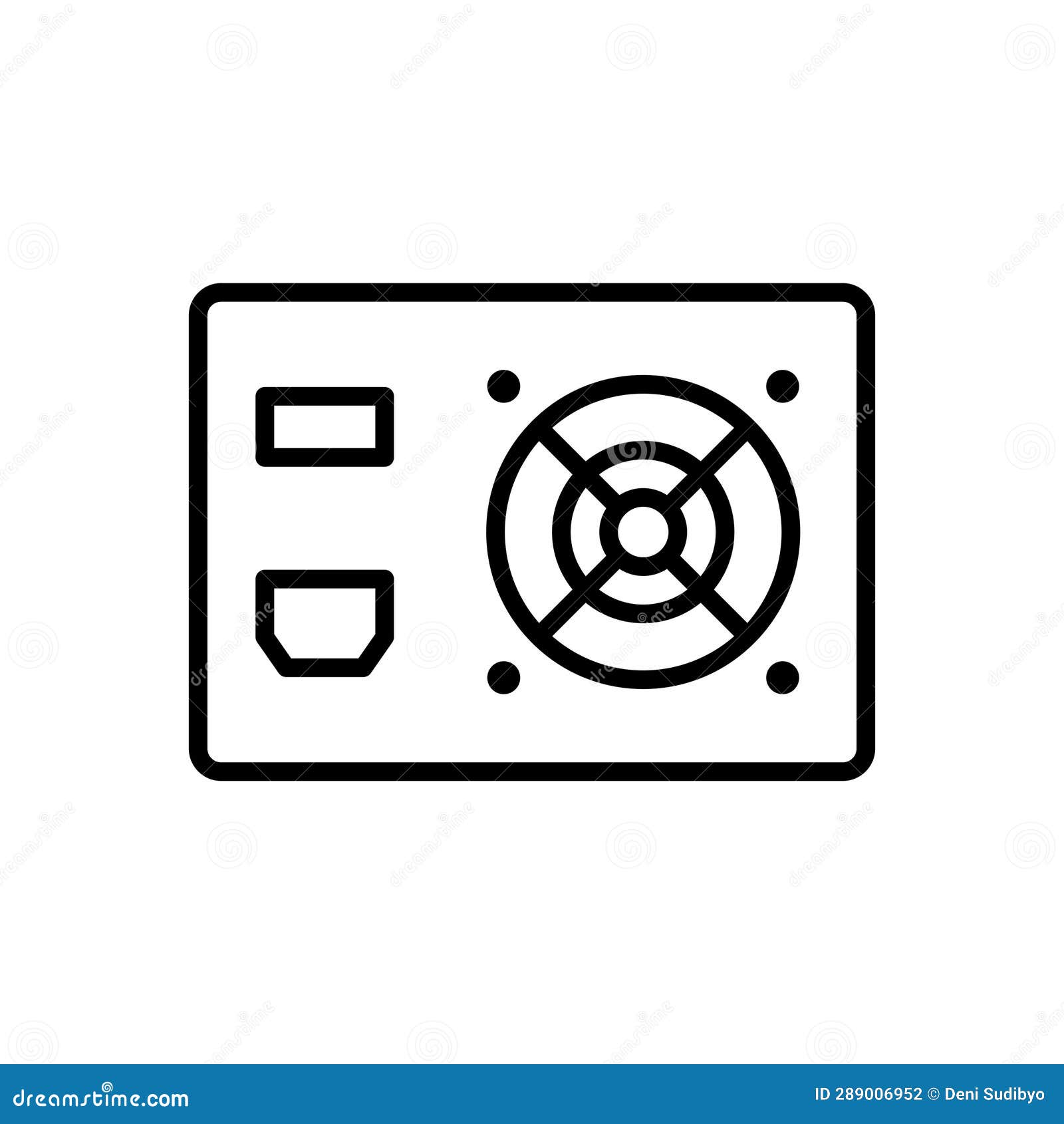 Power Supply Icon Vector Design Templates Simple and Modern Stock ...
