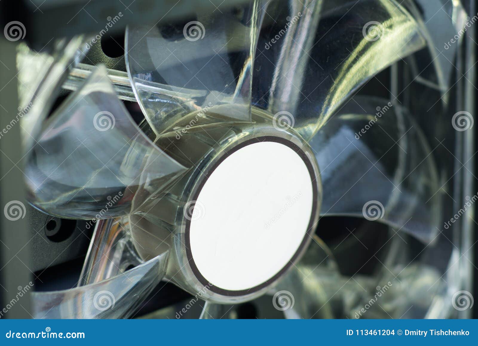 Power Supply Unit, Cooling and Ventilation System Close-up Stock Photo ...