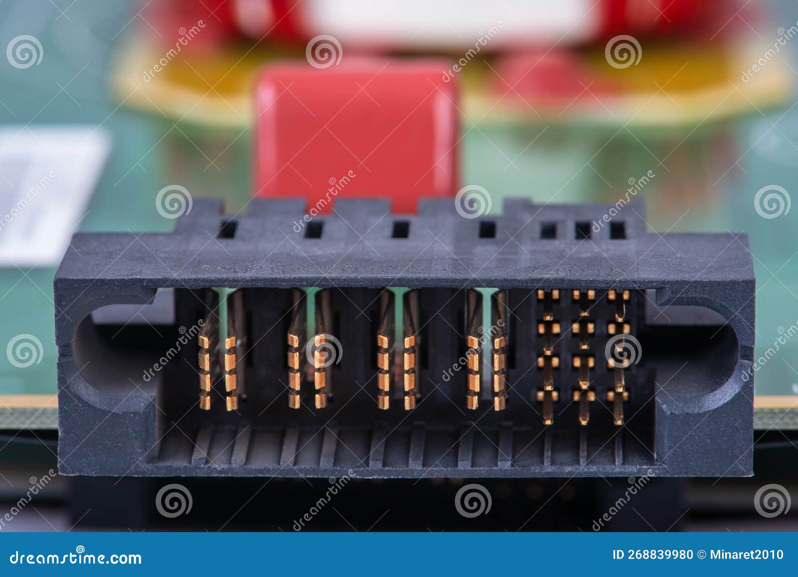 Power Supply Unit with Socket Stock Photo - Image of supply, connector ...