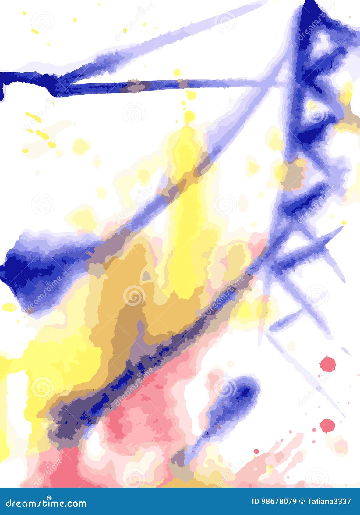 Power Support, Painted in Watercolor Stock Vector - Illustration of ...