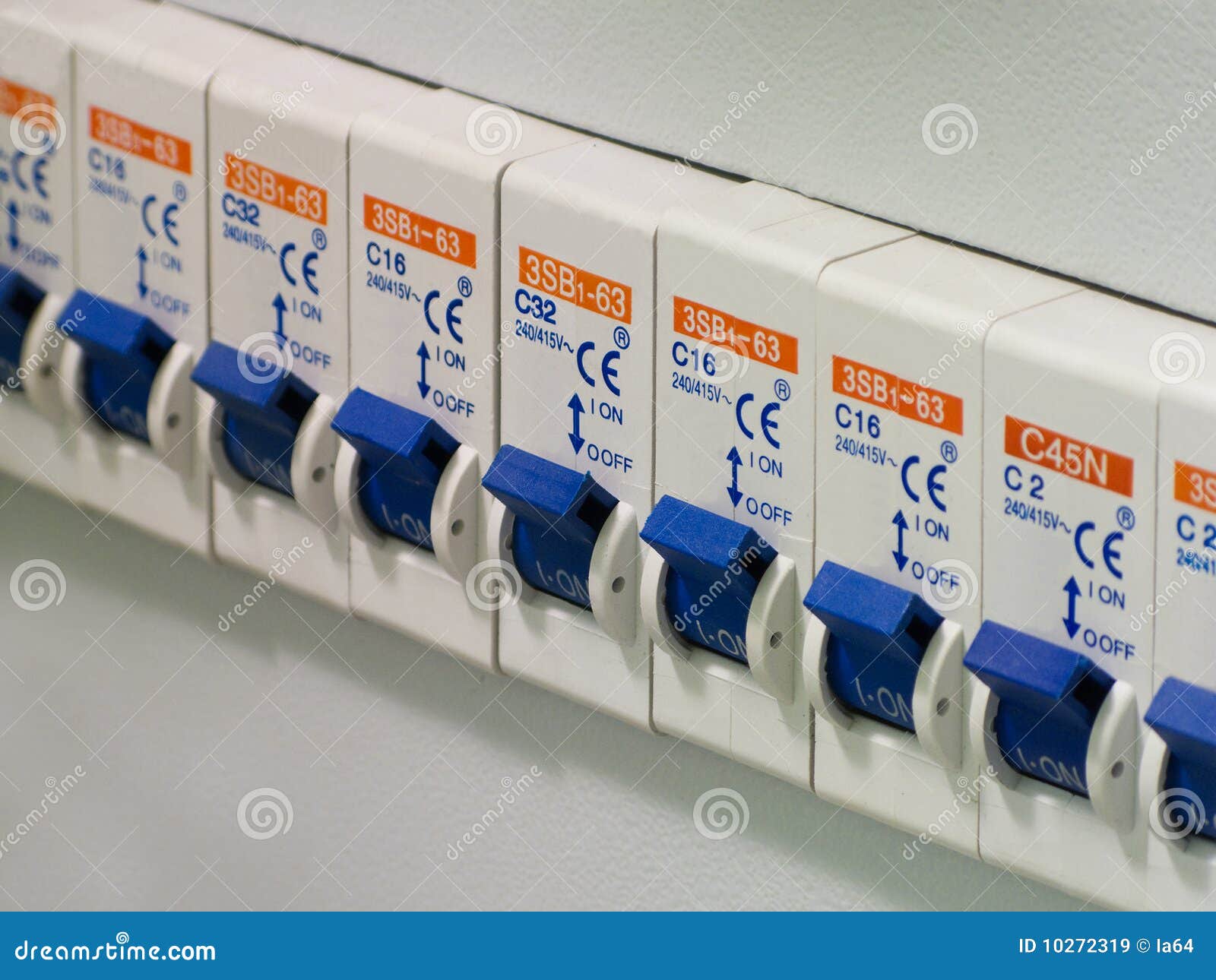 Power switch stock image. Image of line, industry, isolated - 10272319