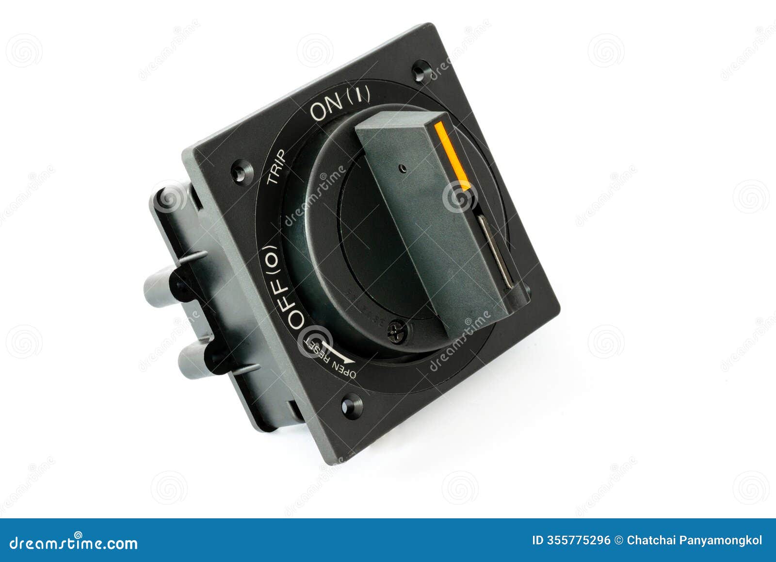 Power Switch Designed for Industrial Control Panel in a Manufacturing ...