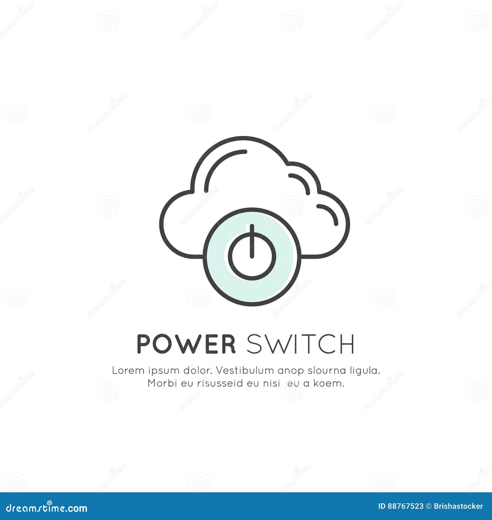 Power Switch, Turn Down, Quit, Off, Update, New Operation System, Sync ...