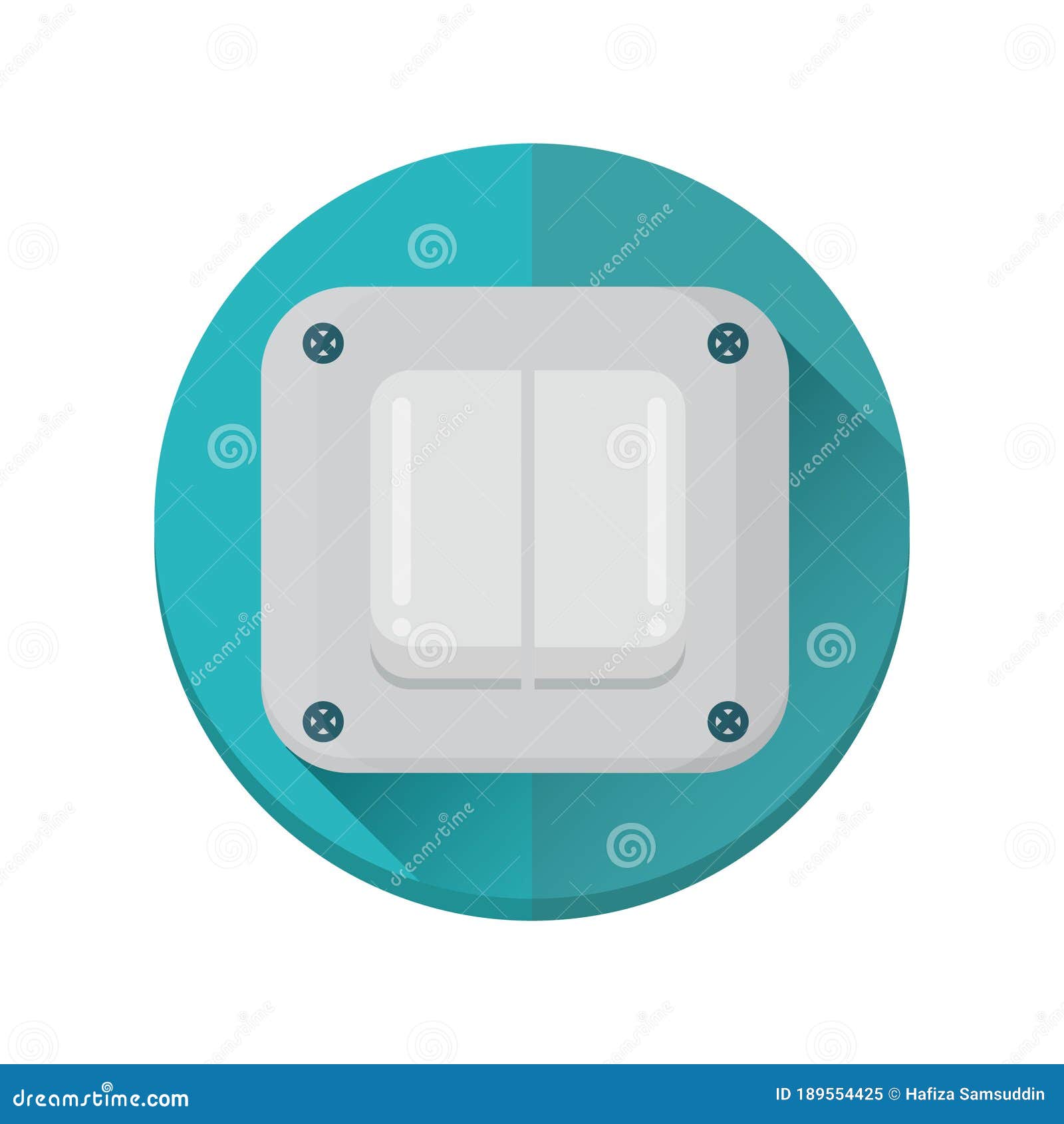 Power Switch. Vector Illustration Decorative Design Stock Vector ...