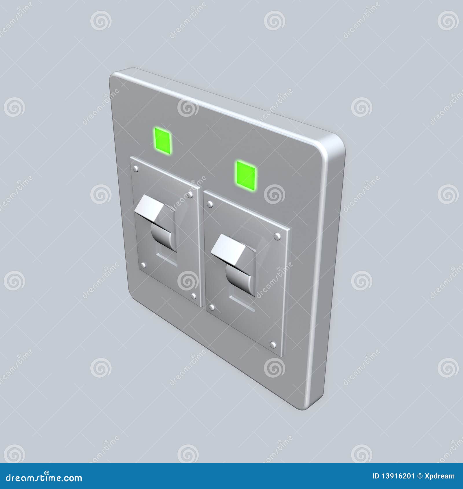 Power switcher stock illustration. Illustration of electric - 13916201