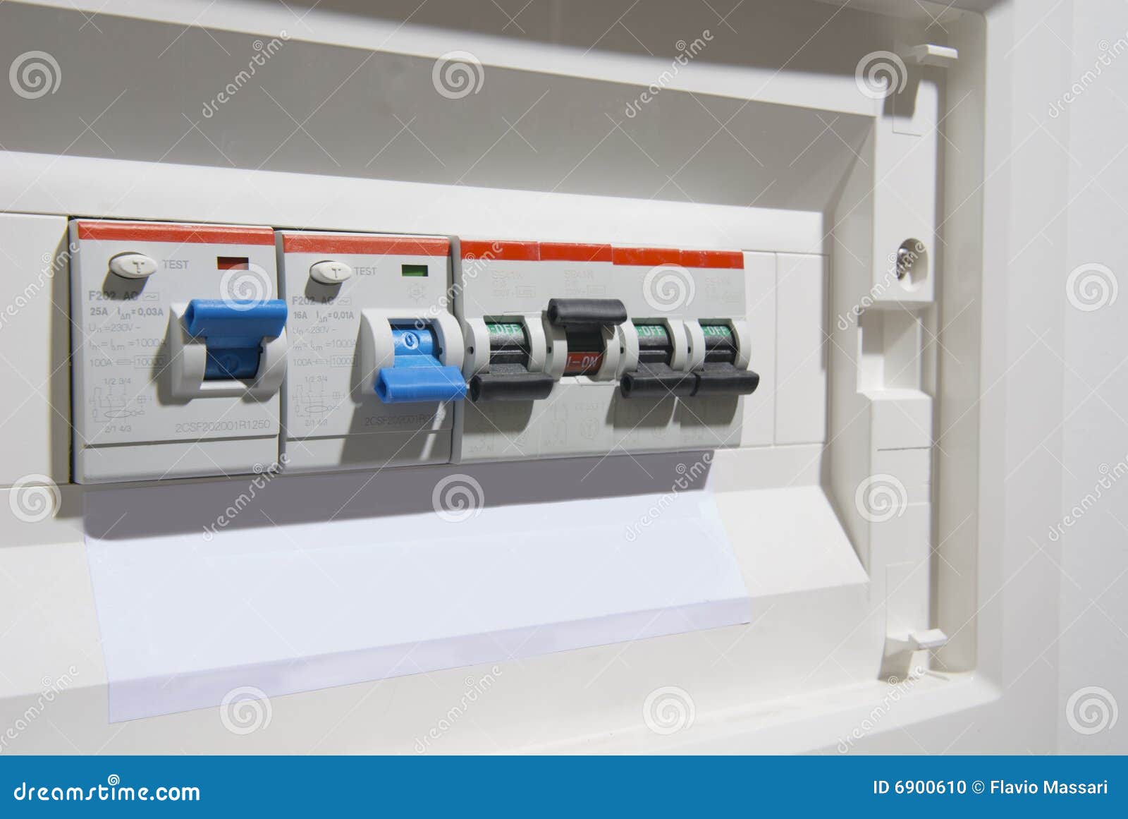 Power switches stock photo. Image of isolated, electrical - 6900610