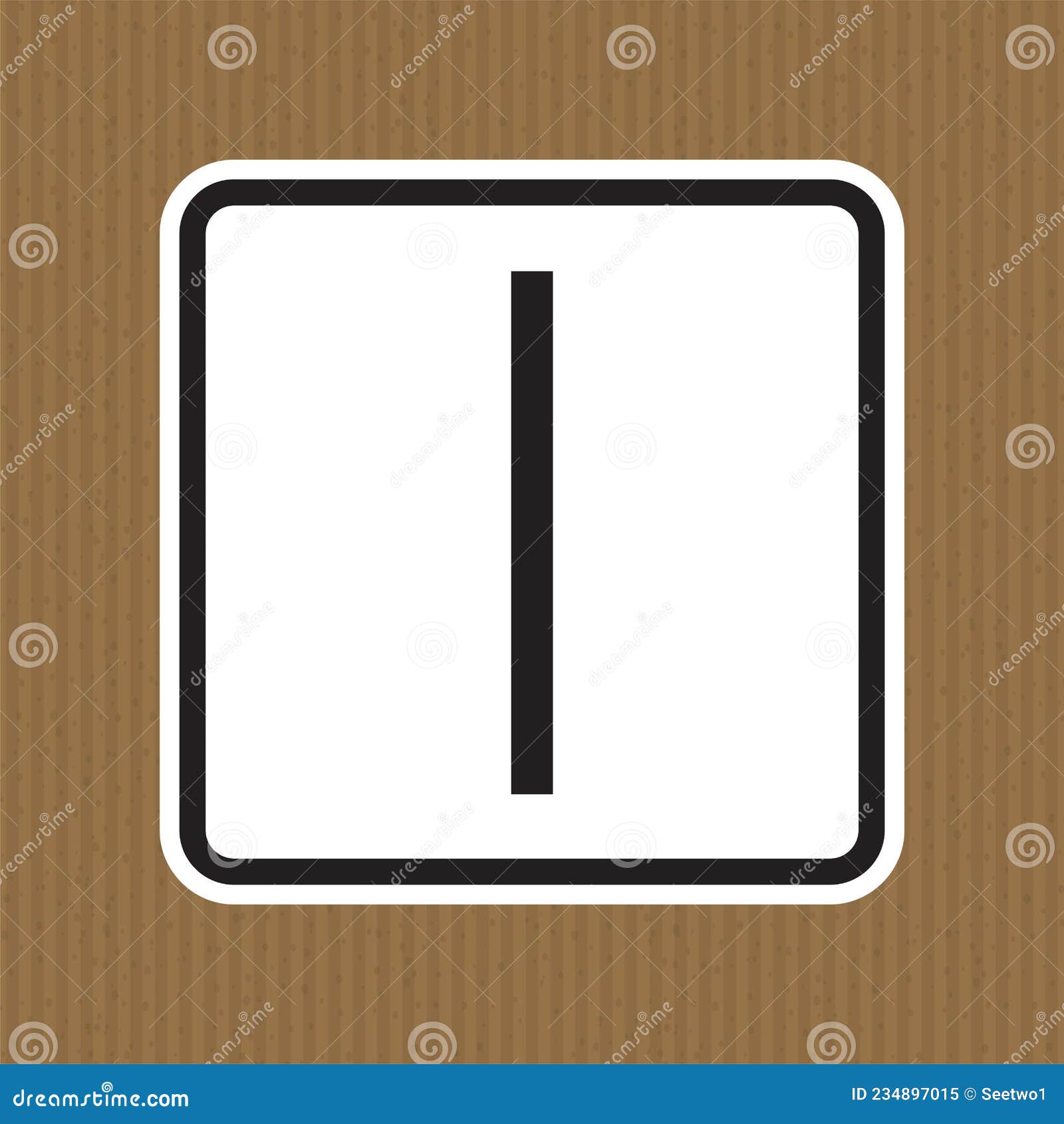 On Power Symbol Sign, Vector Illustration, Isolate on White Background ...