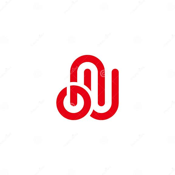 Power on Symbol Stripes Simple Logo Vector Stock Vector - Illustration ...