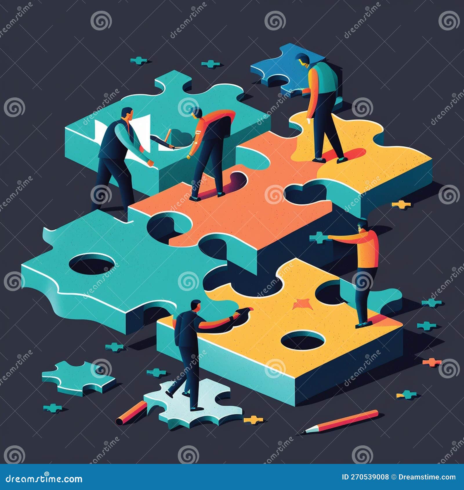 The Power of Teamwork in Business: an Illustration of a Cohesive Team ...