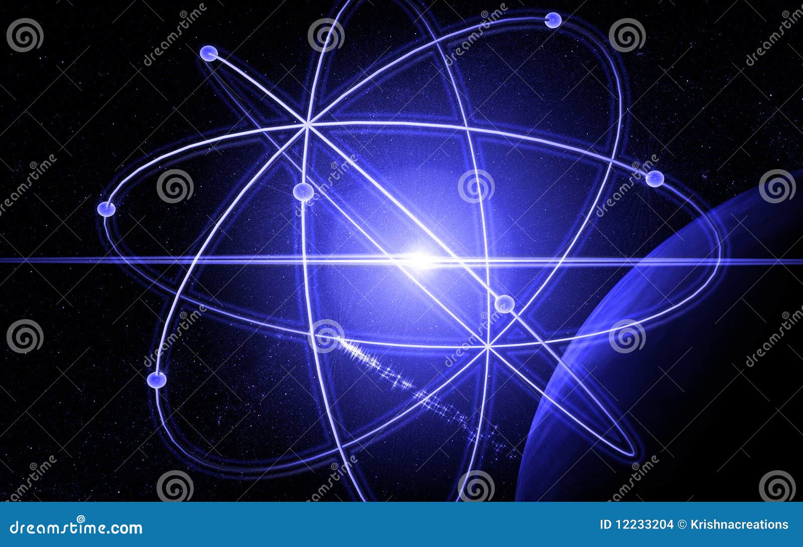 Power of technology stock illustration. Illustration of effects - 12233204