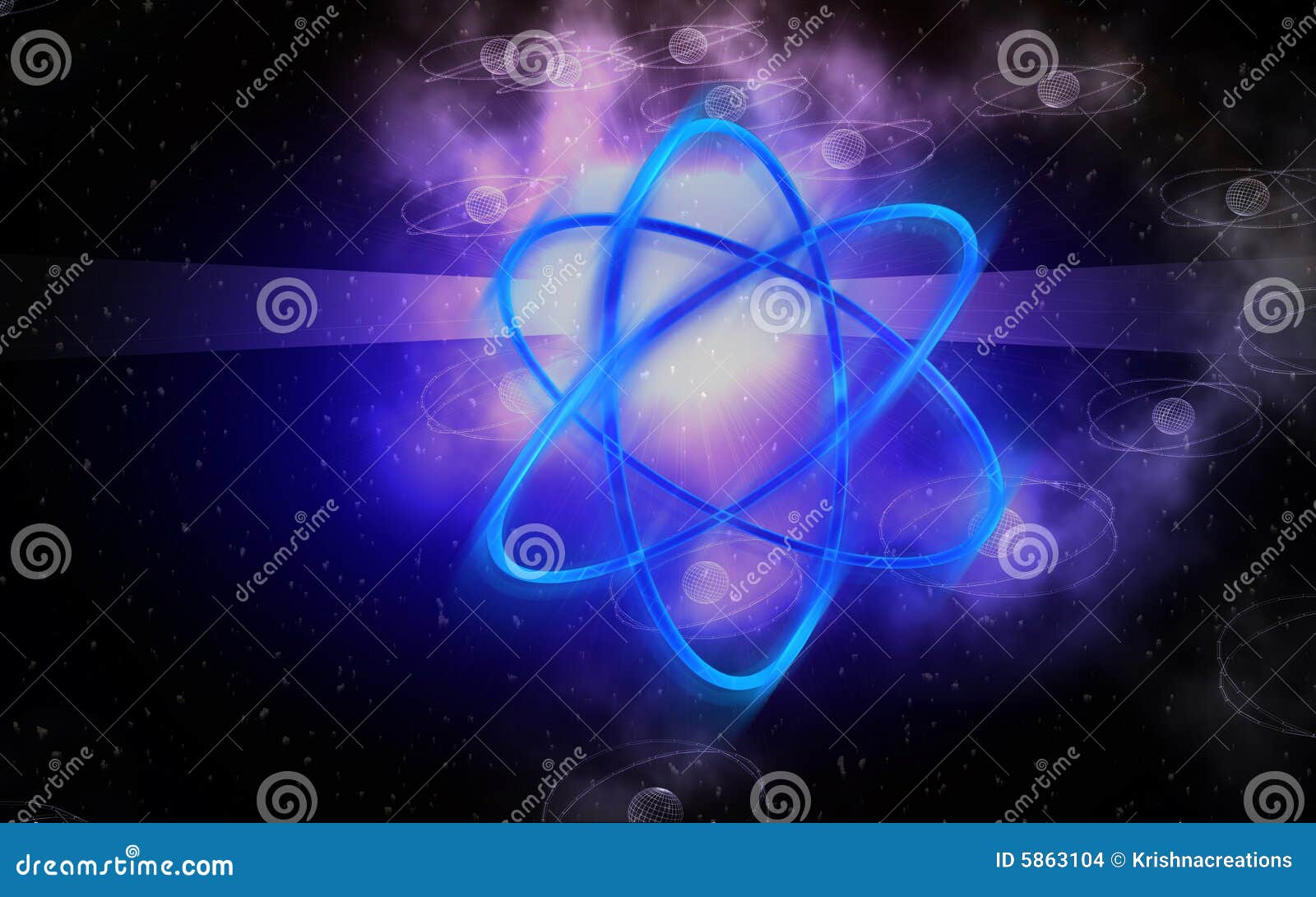 Power of technology stock illustration. Illustration of abstract - 5863104