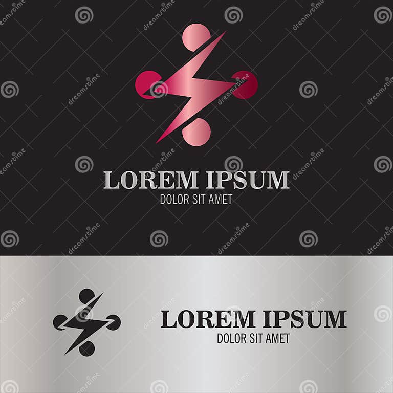 Power technology logo stock vector. Illustration of design - 82862012