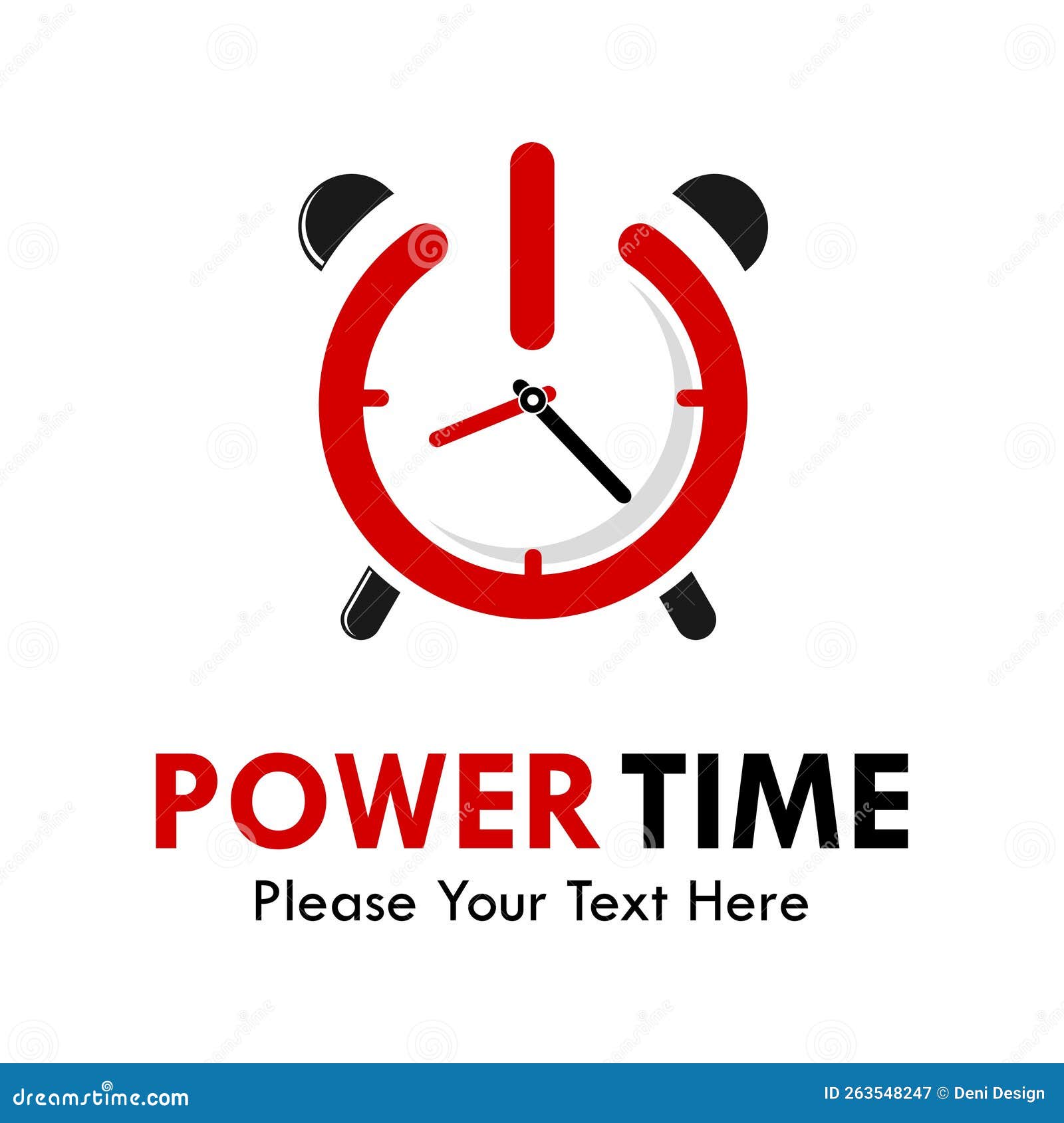 Power time logo stock vector. Illustration of creative - 263548247