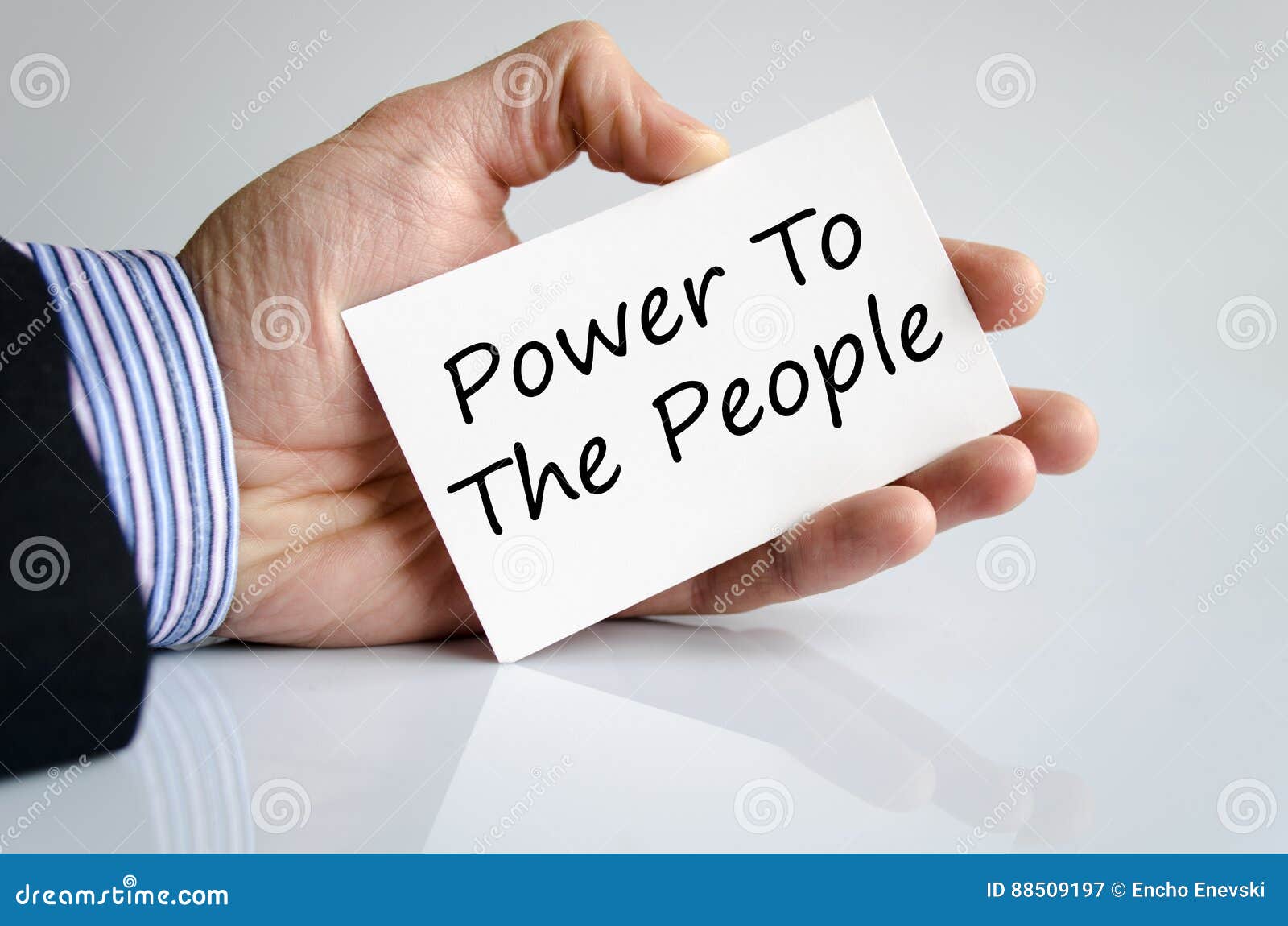 Power To the People Text Concept Stock Image - Image of domination ...