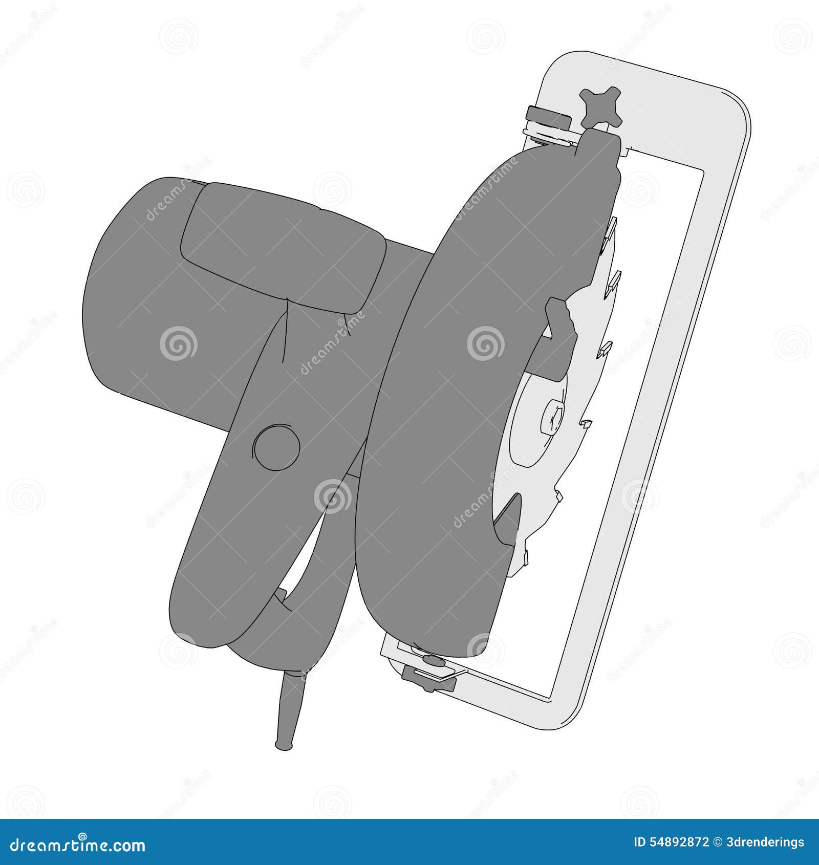 Power tool stock illustration. Illustration of graphics - 54892872