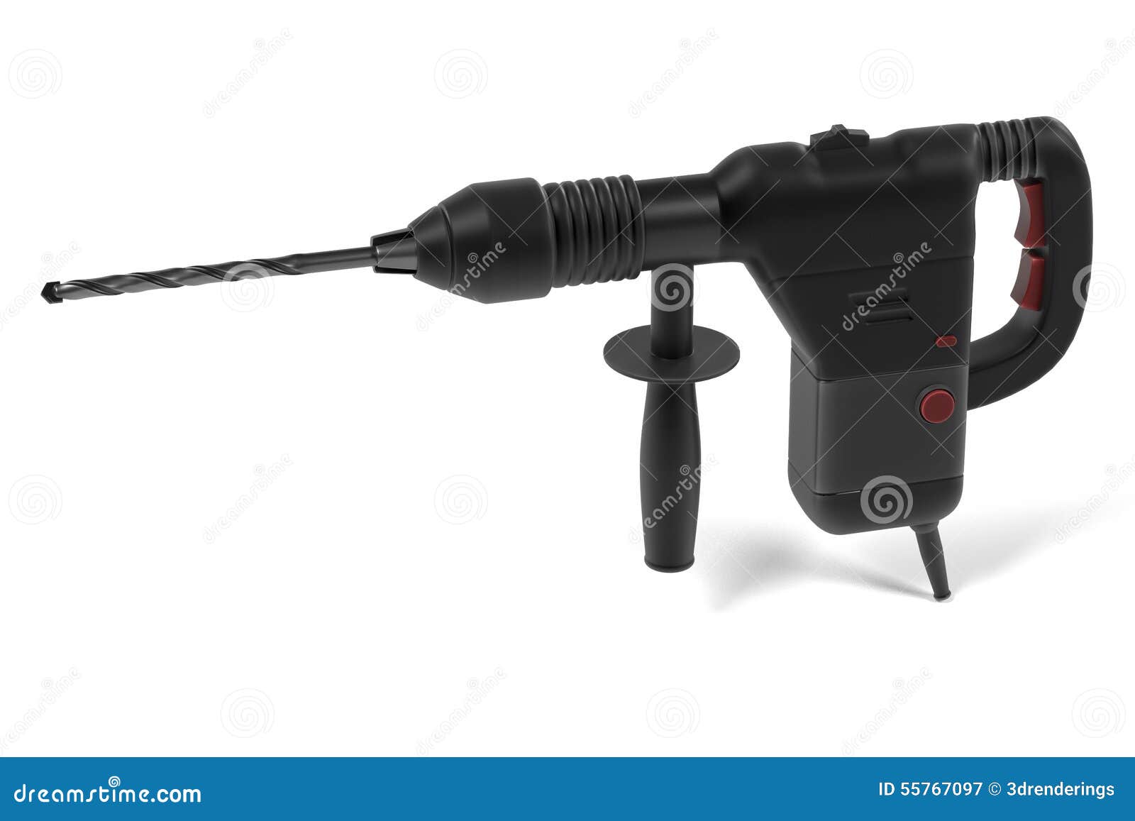 Power tool stock illustration. Illustration of tool, render - 55767097