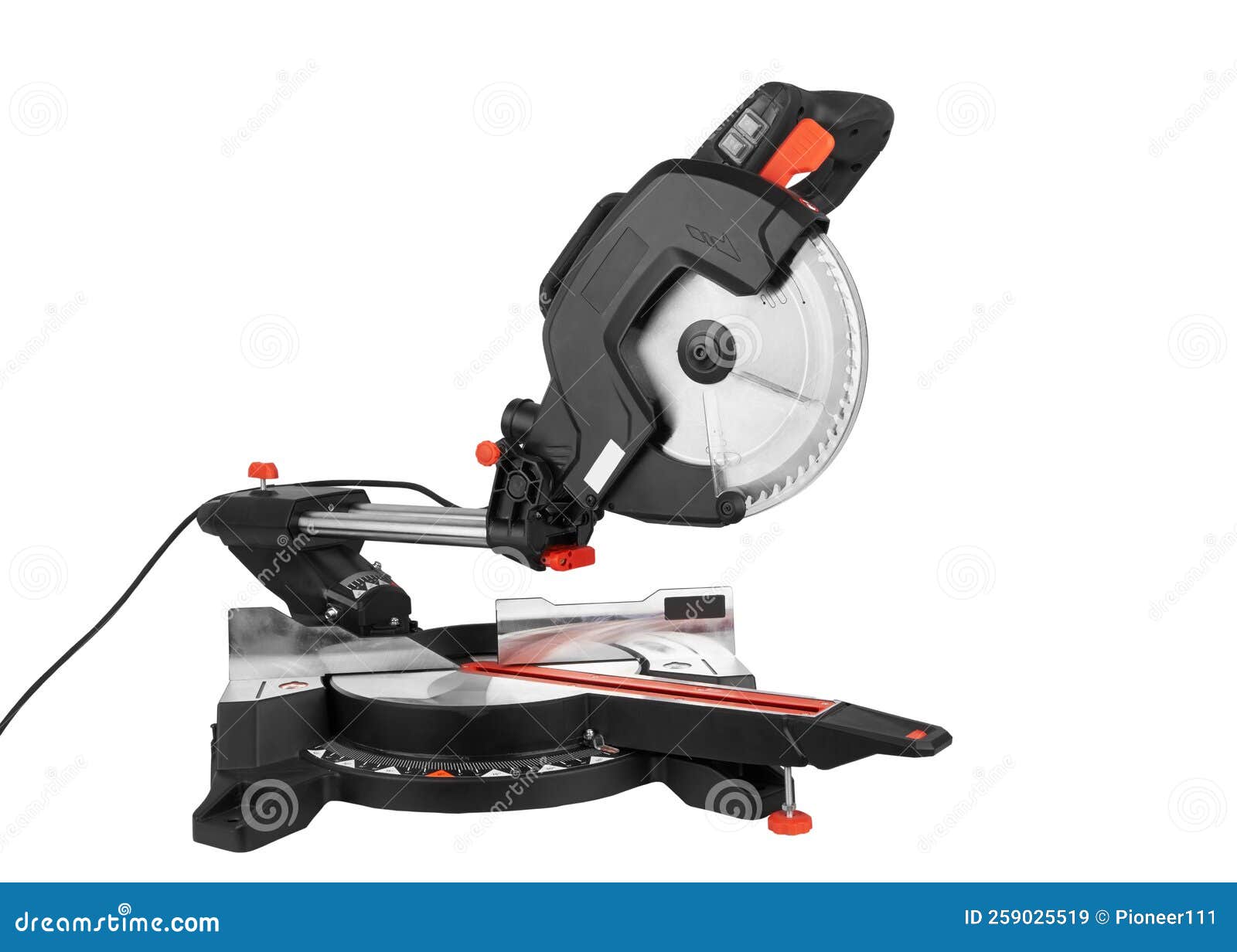 Circular saw isolated stock image. Image of sharp, safety - 259025519