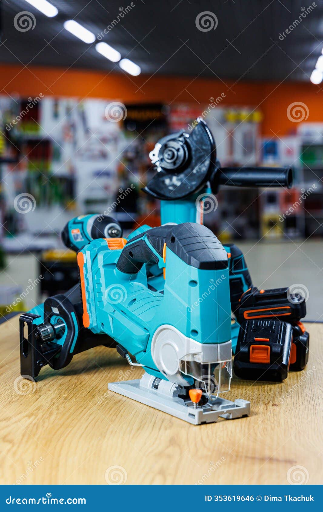 Power Tools for Construction Stock Photo - Image of tool, orbit: 353619646