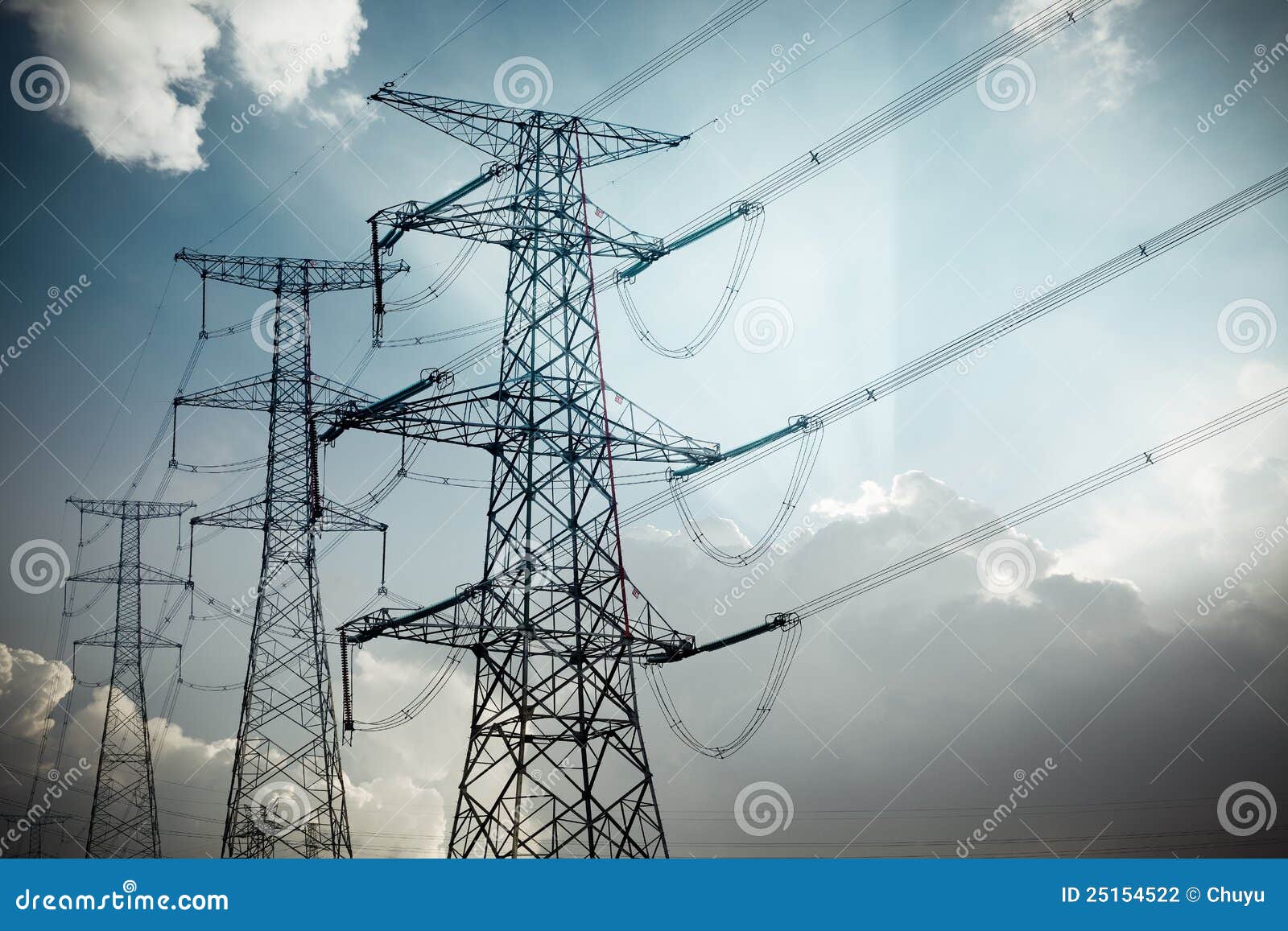 Power tower stock photo. Image of electricity, increase - 25154522