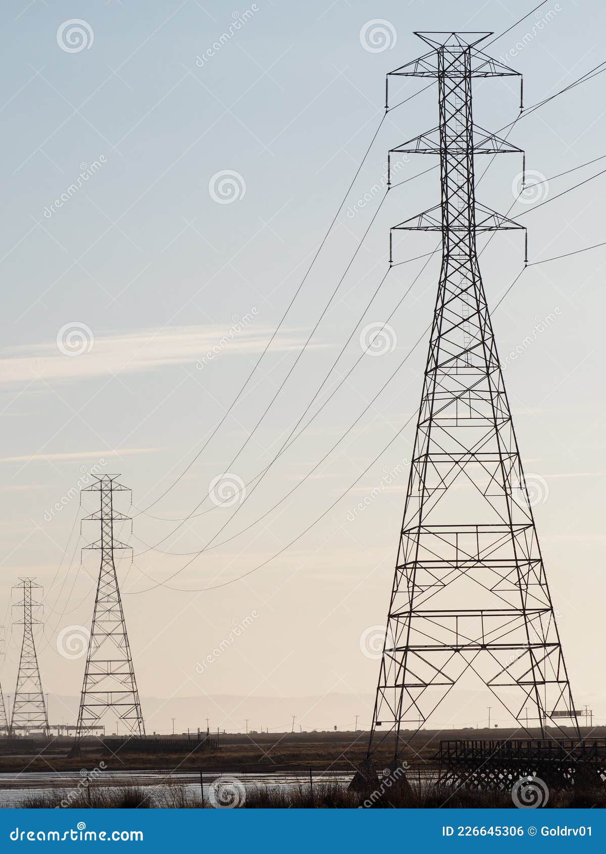 Power Towers Royalty-Free Stock Image | CartoonDealer.com #485764