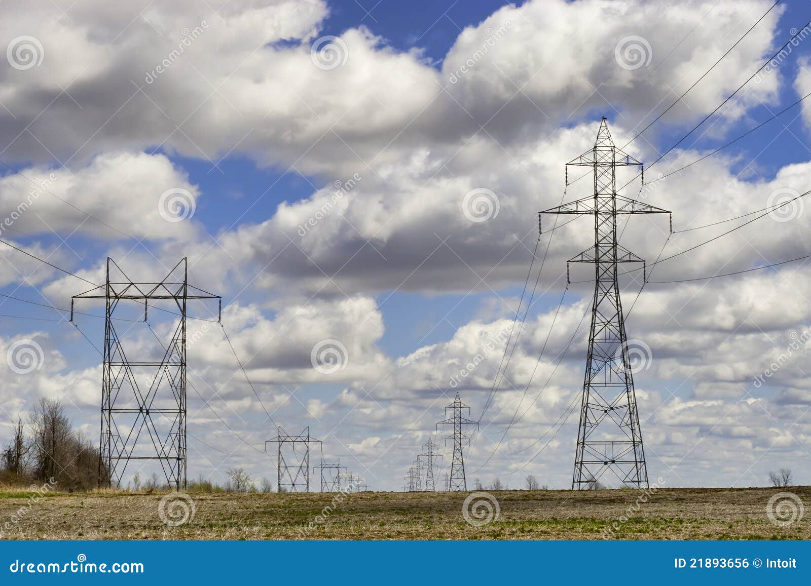 Power Towers Stock Photo | CartoonDealer.com #1043808