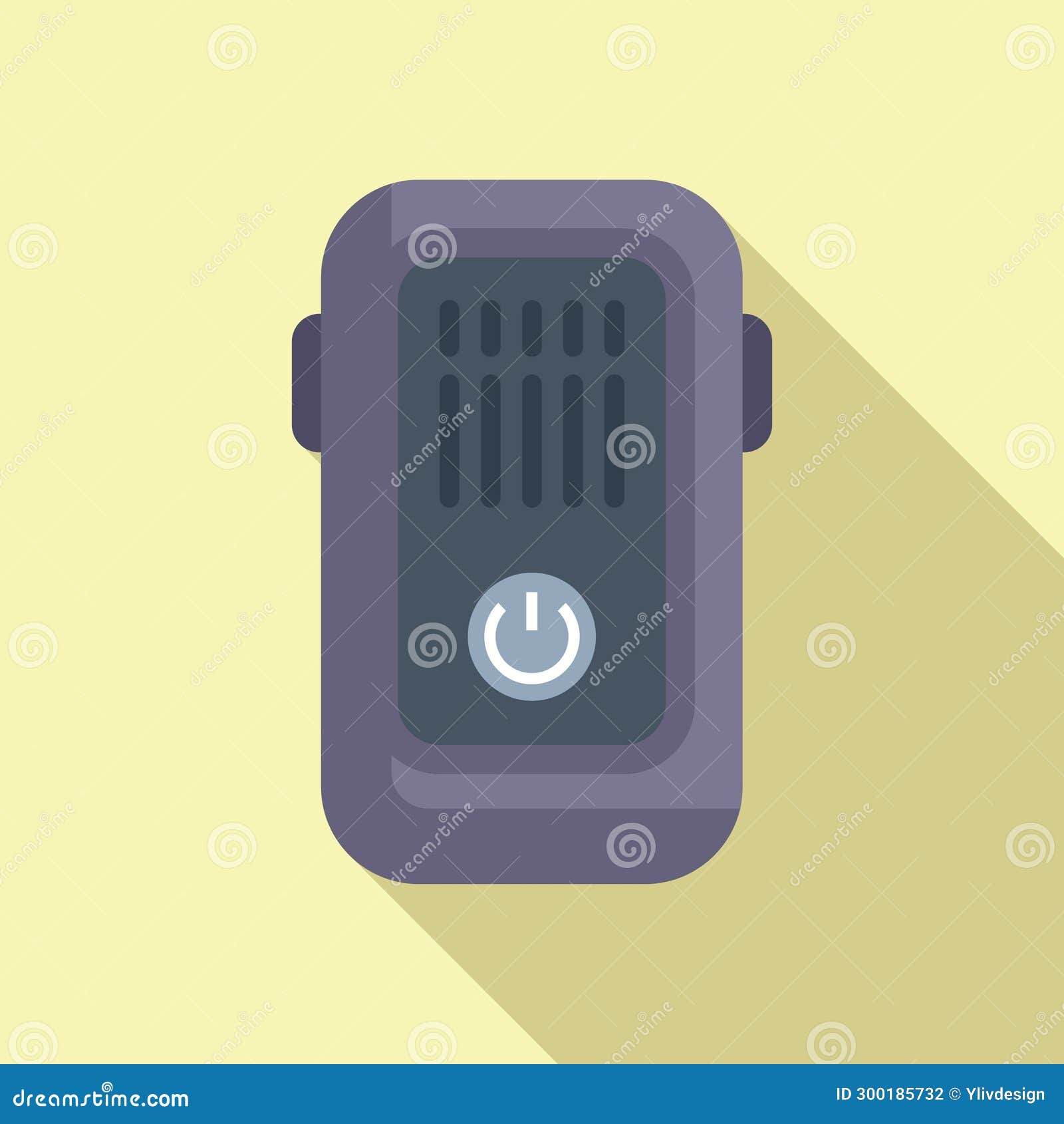 Power on Tracker Icon Flat Vector. Smart Counter Stock Illustration ...