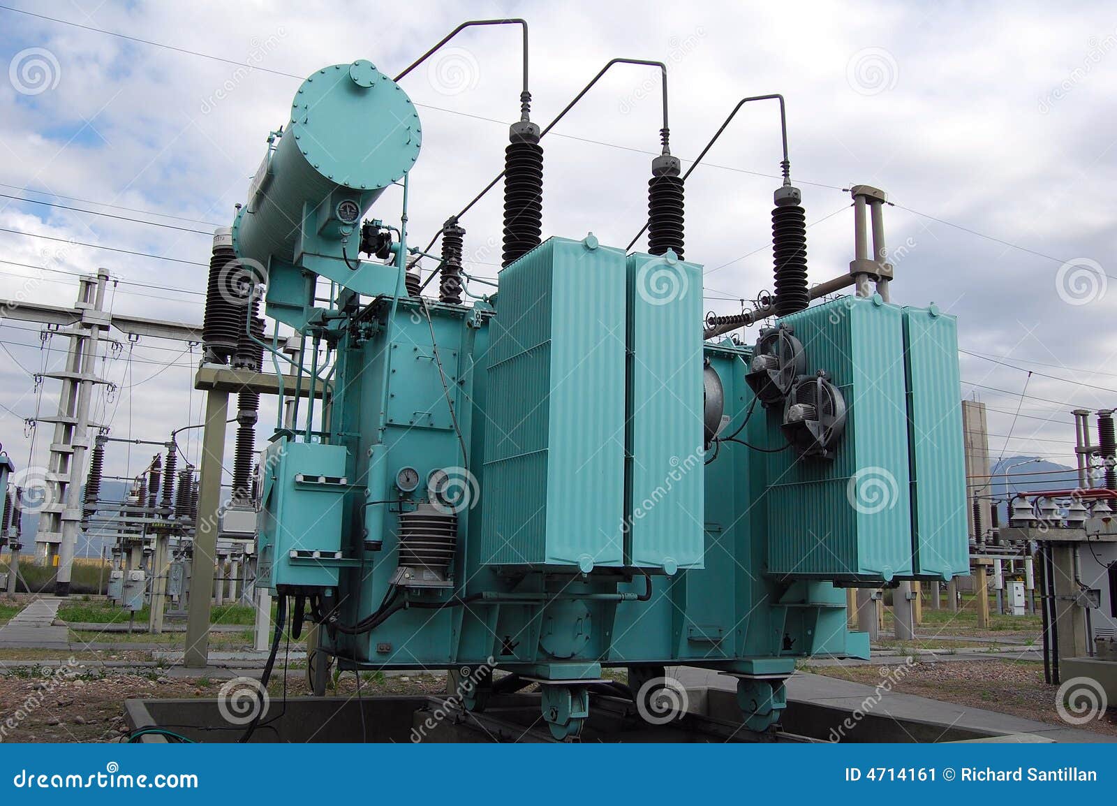 Power transformer 3 stock image. Image of industry, distribution - 4714161