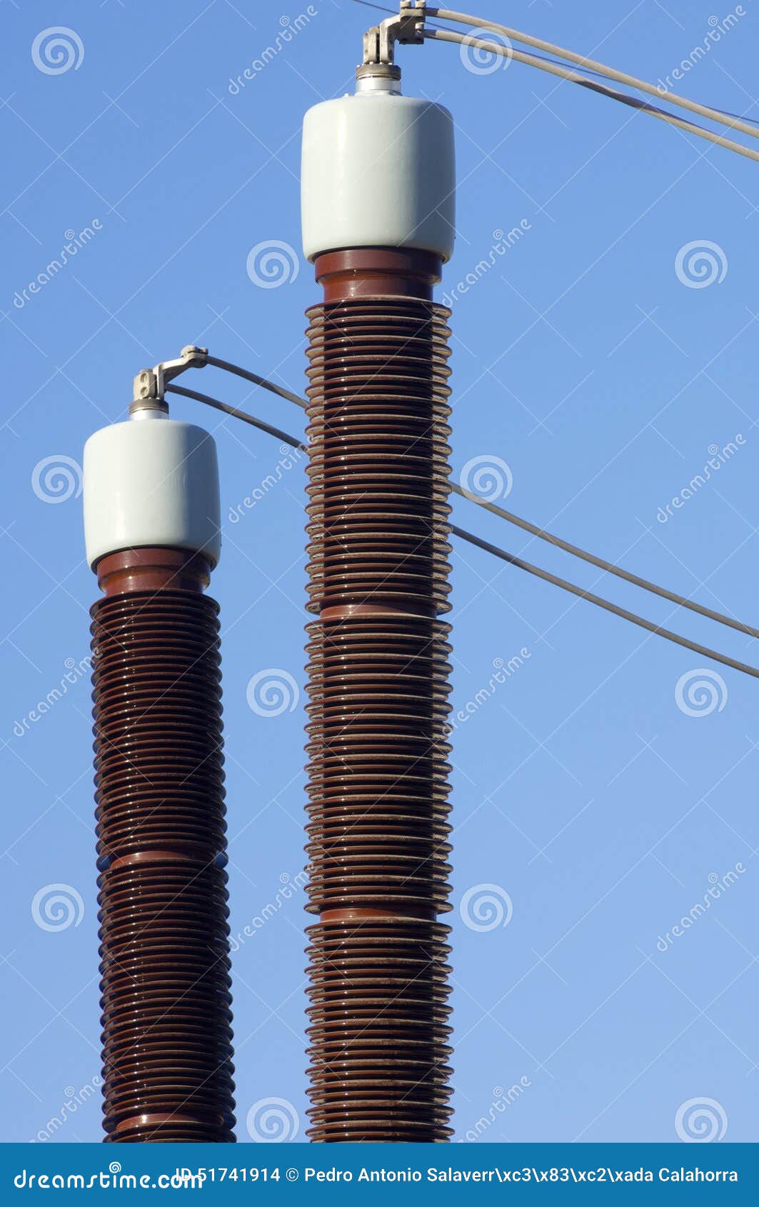 Power transformer stock photo. Image of season, system - 51741914