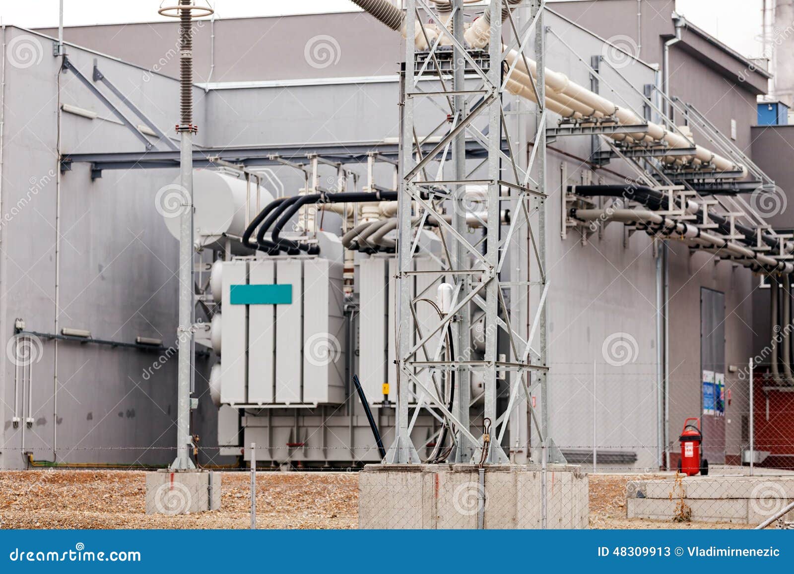 Power transformer stock image. Image of petrochemical - 48309913