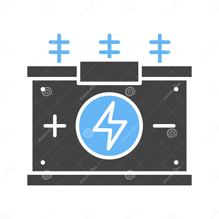 Power Transformer Icon Image. Stock Illustration - Illustration of ...
