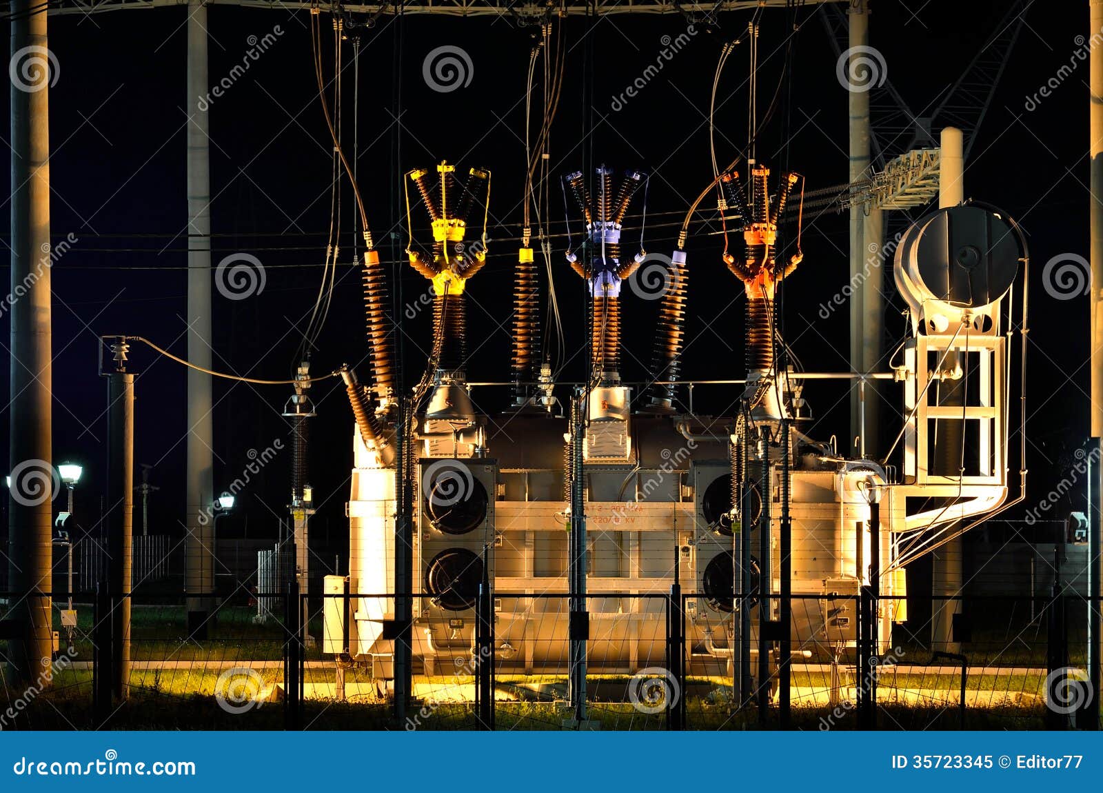 Power transformers device stock image. Image of output - 35723345