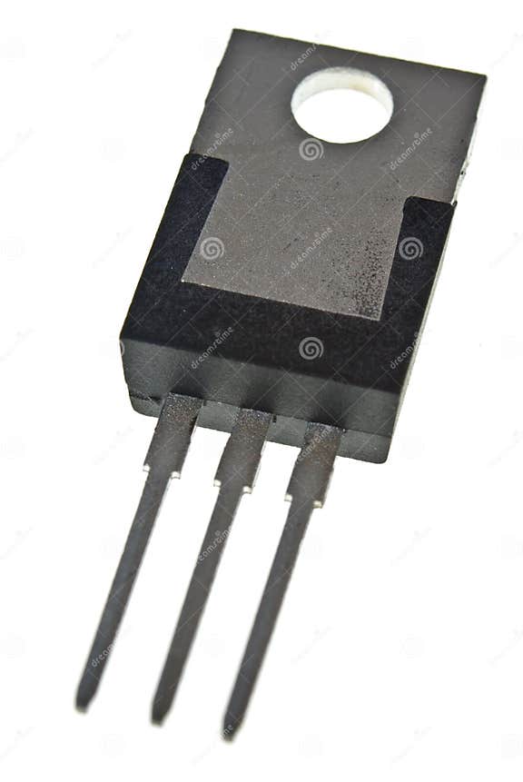 Power Transistor rear stock image. Image of legs, transistor - 12987333