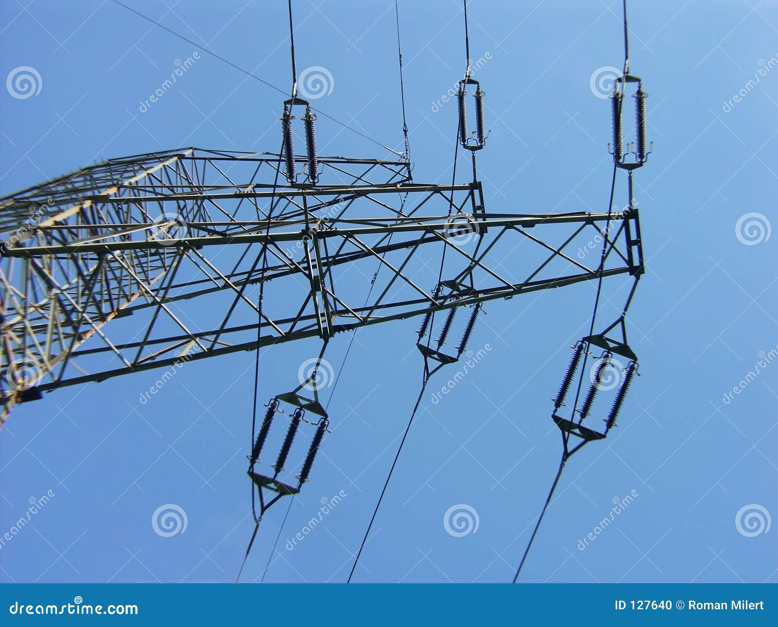 Power Transmission Line Insulators Picture. Image: 127640