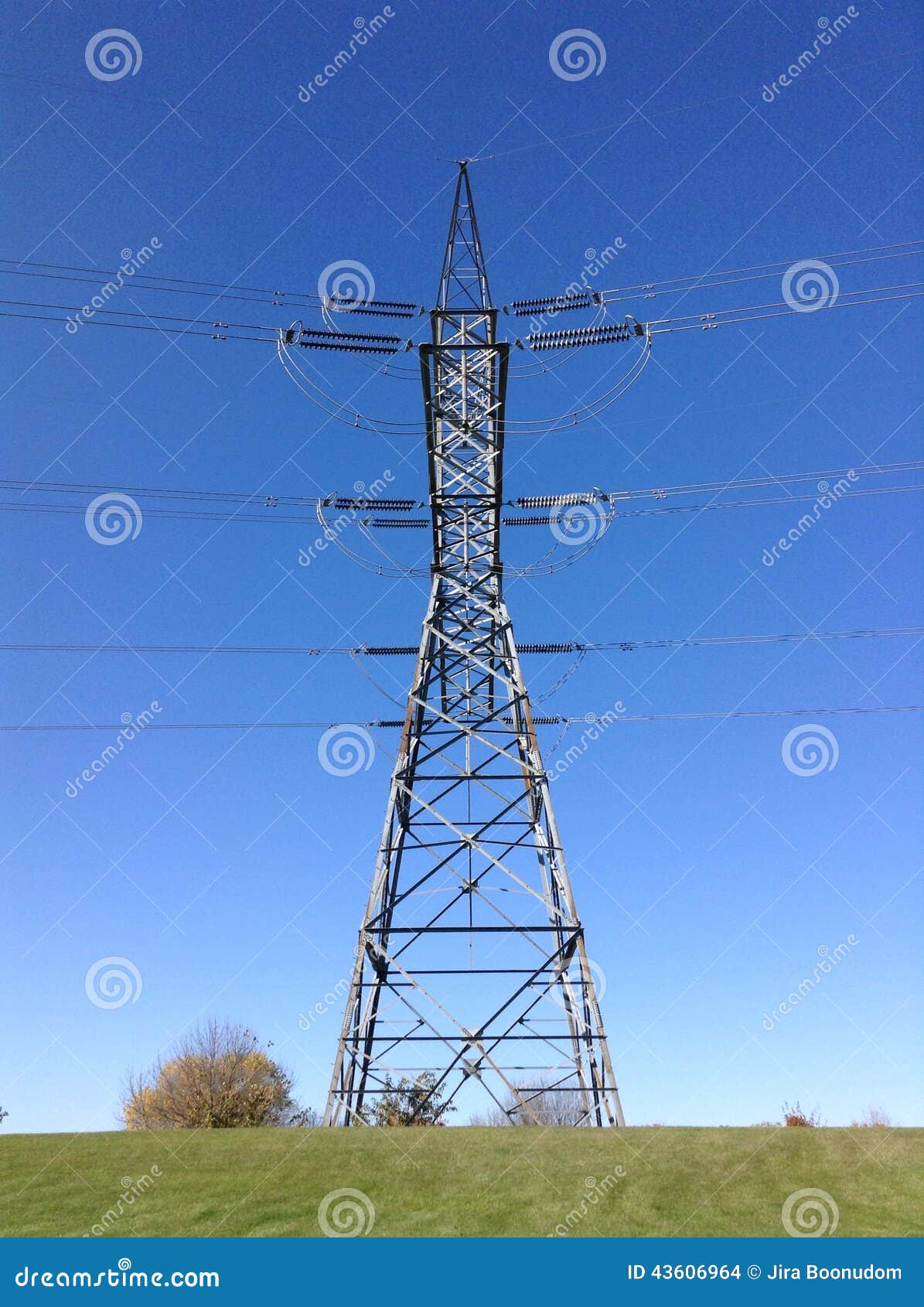 Power transmitter stock photo. Image of power, powerline - 43606964