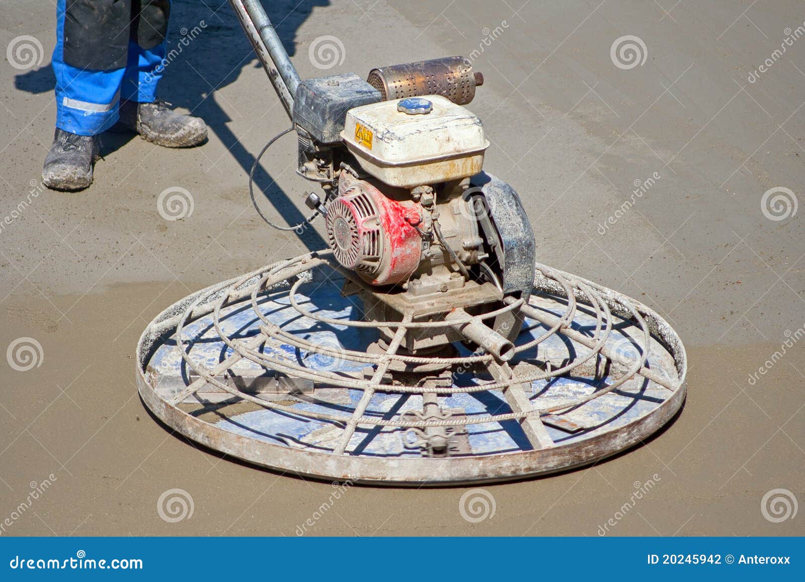 Power trowel machine stock photo. Image of machine, technology - 20245942