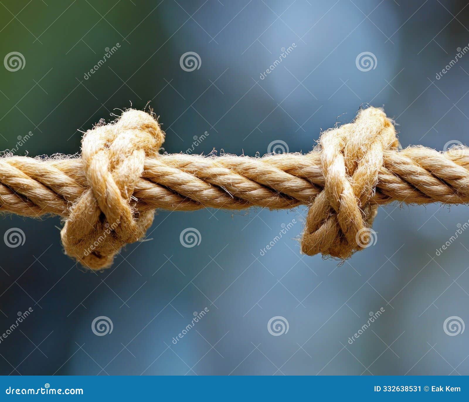 The Power of Trust and Teamwork Two Knots Connected by a Shared Rope ...