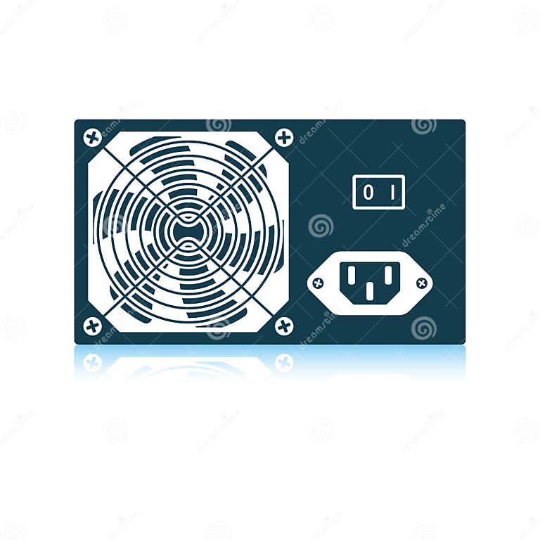 Power unit icon stock vector. Illustration of closeup - 145279154