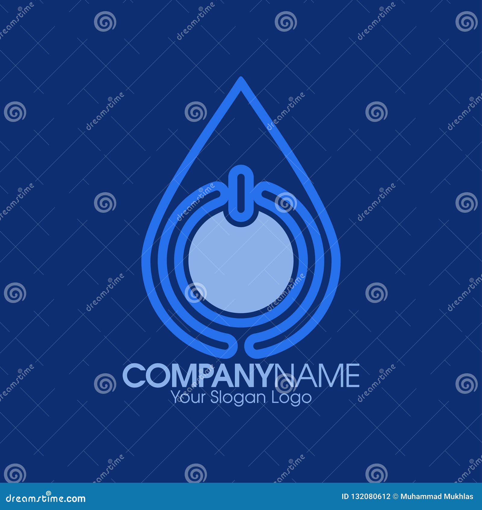 Power_water stock illustration. Illustration of ecology - 132080612